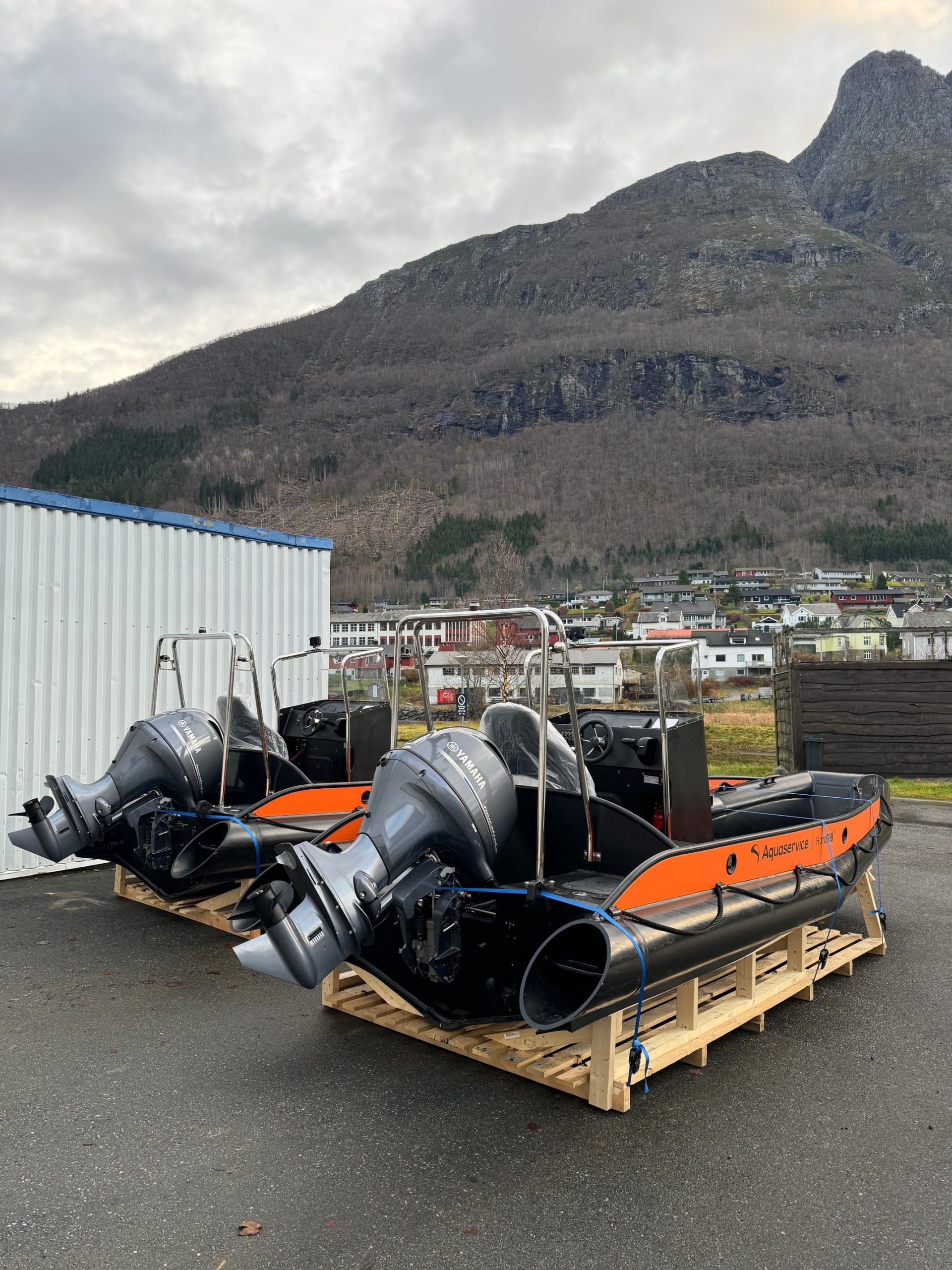 4 HardRIB PE-boats to Salaks (Northern Norway) - Aquaservice